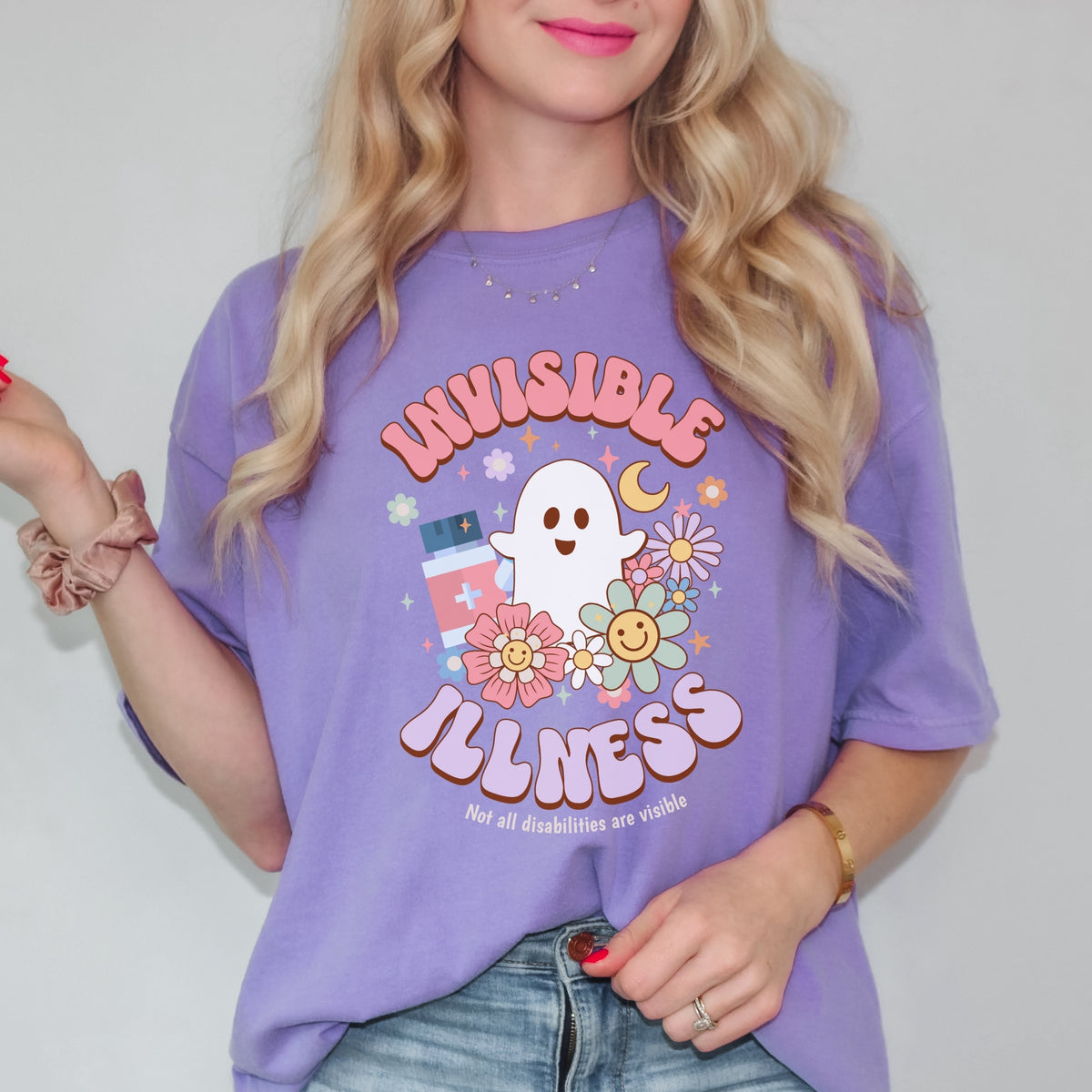 Invisible Illness T-Shirt - Comfort Colors® – Kowen Designs